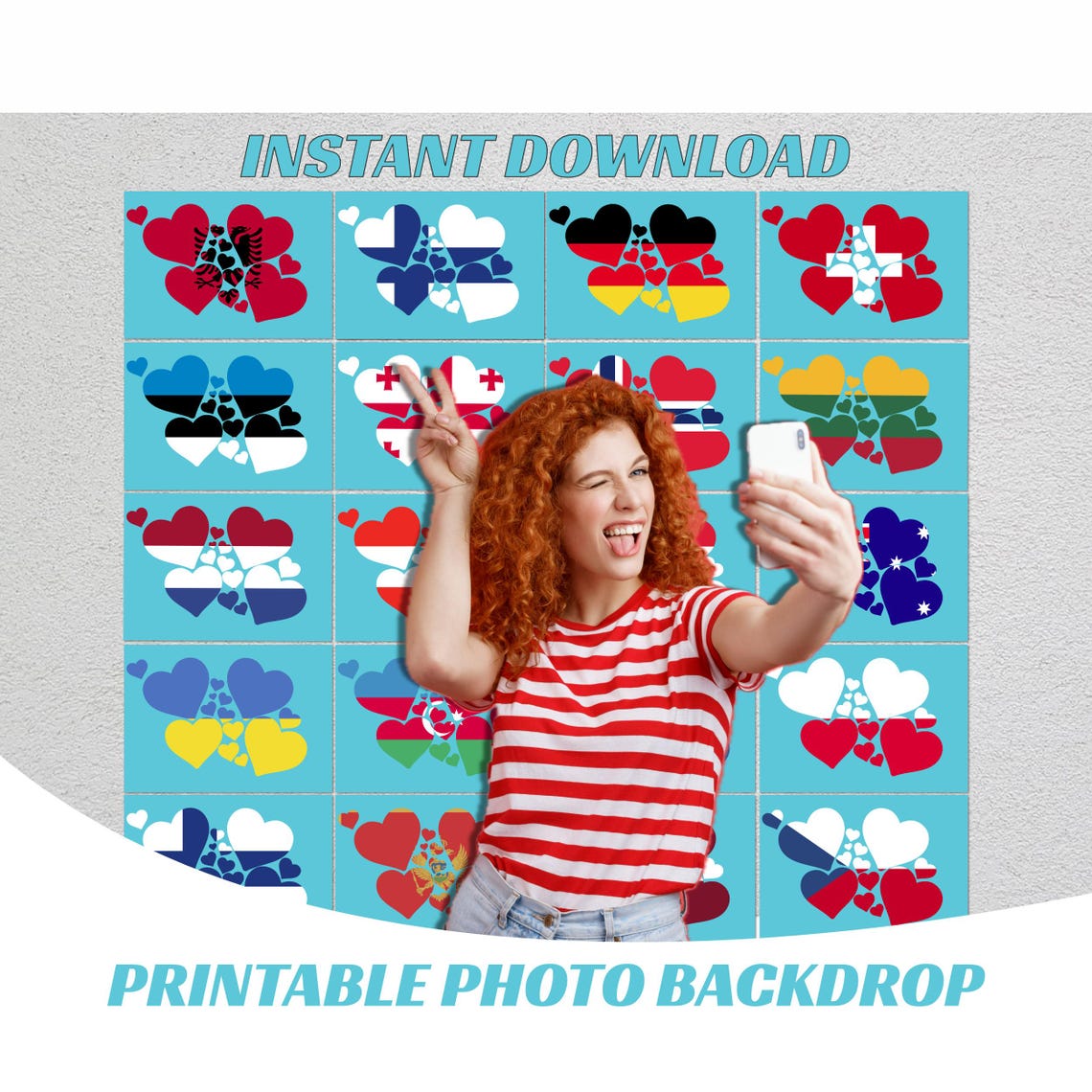 Complete Eurovision 2025 Party Pack With Printable Games, Flags, Photo ...