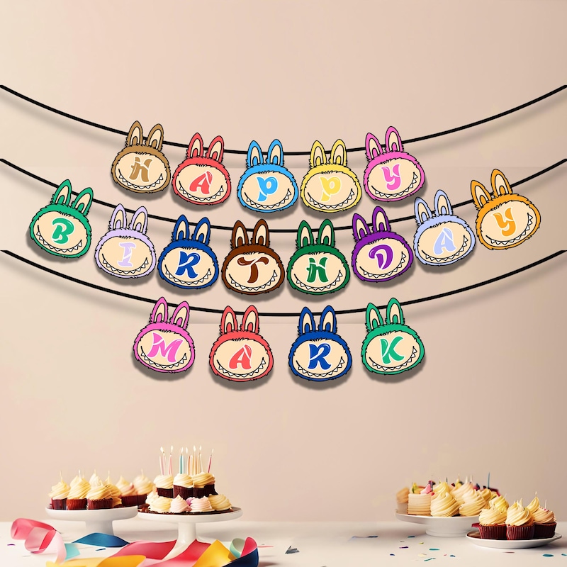 Labubu Alphabet Letters - Etsy