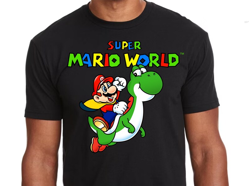 Super Mario World Vector File: SNES Cover Art (digital Download) - Etsy