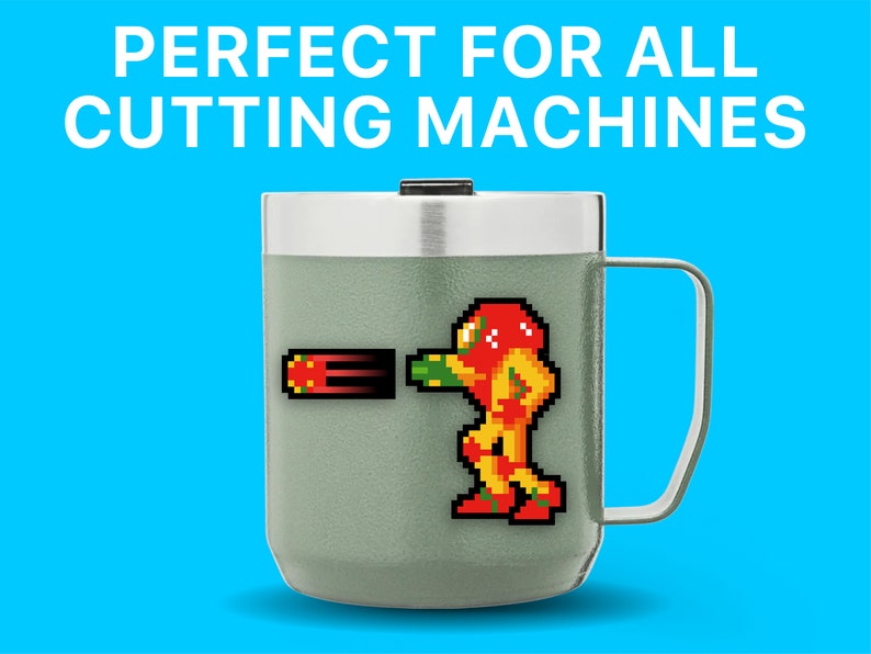 Metroid Svg, Ai, Eps - High Quality Vector File Digital Download - NES ...