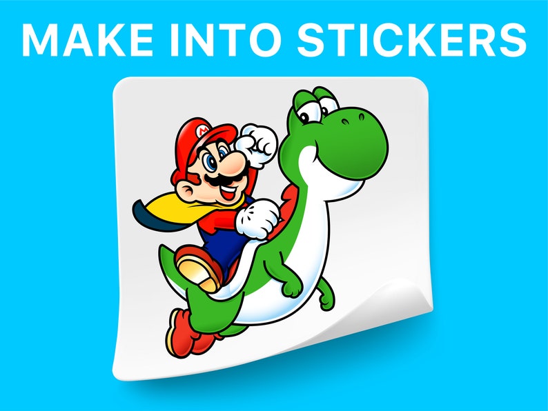 Super Mario World svg, ai, eps - Descarga digital de archivos ...