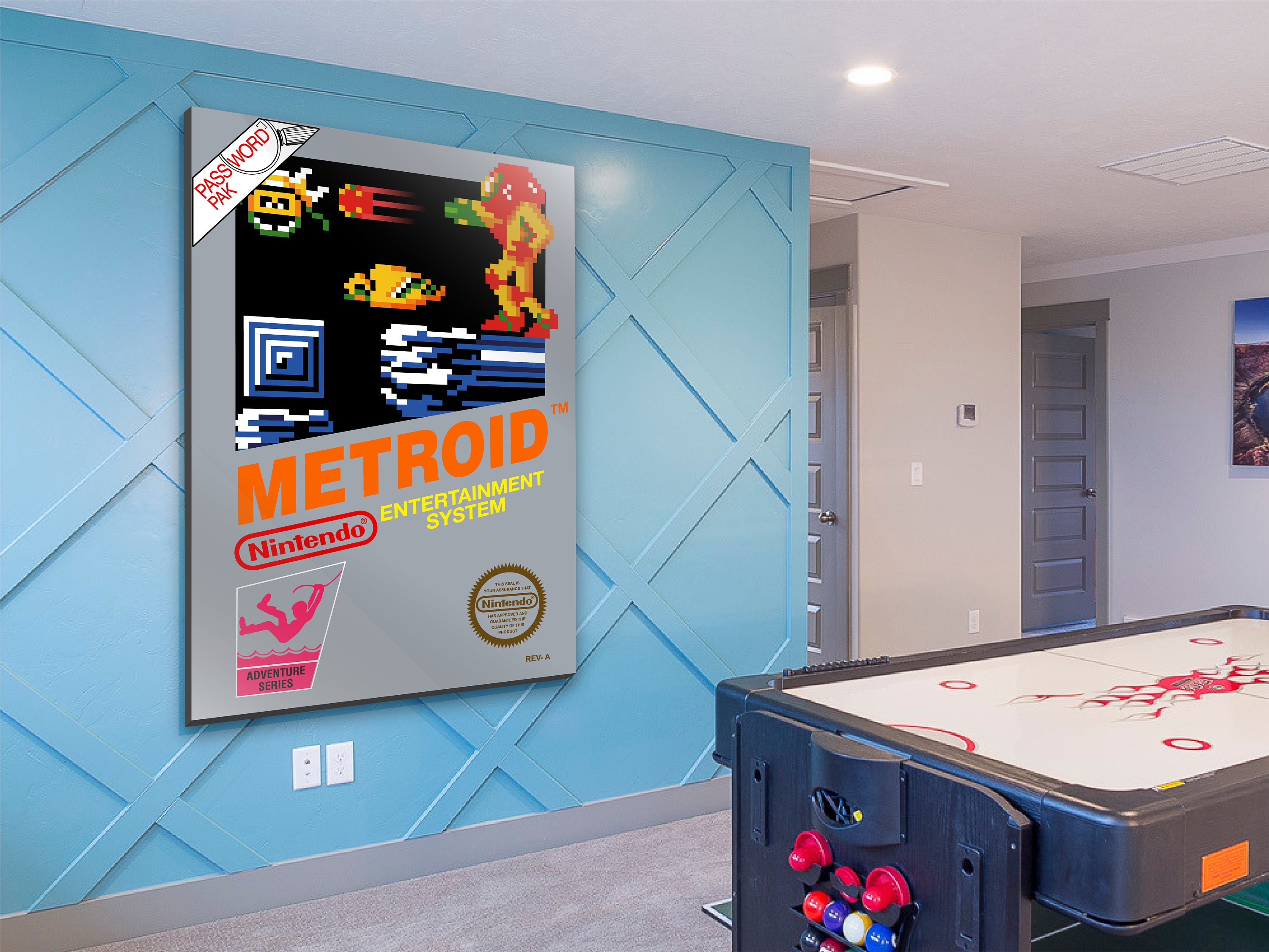 Metroid Svg, Ai, Eps - High Quality Vector File Digital Download - NES ...