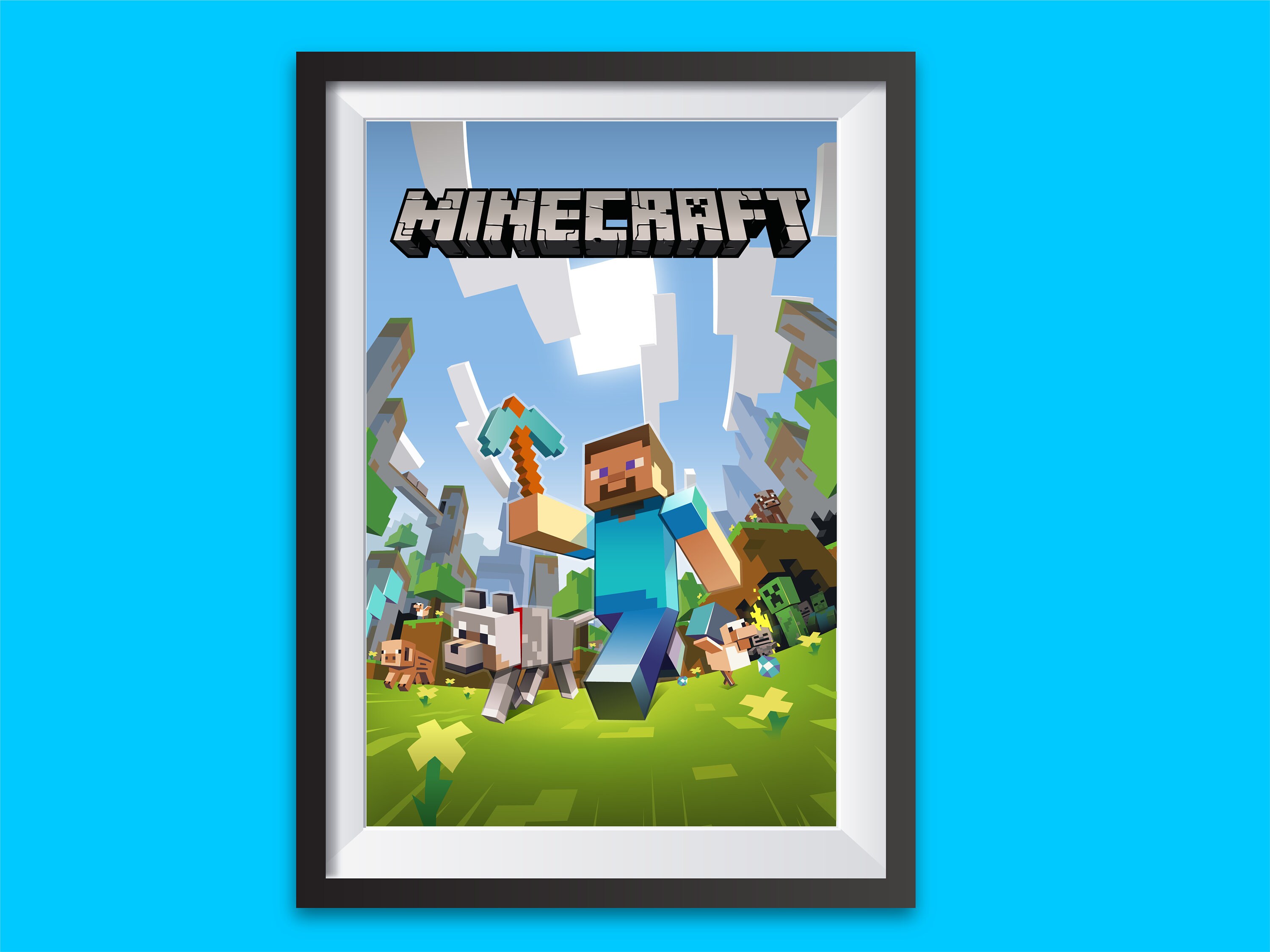 Minecraft Svg, Ai, Eps - High Quality Vector File Digital Download - Etsy