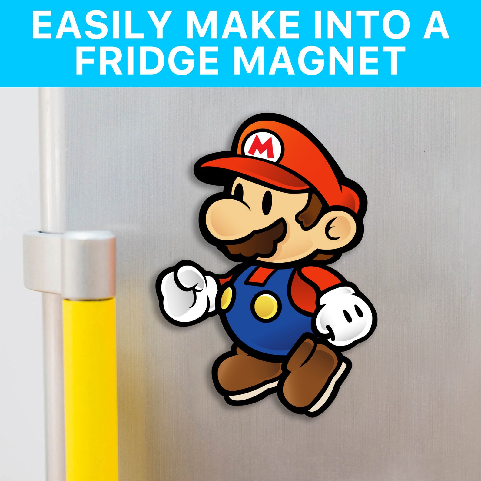 Paper Mario Figure SVG - DIY Paper Mario Figure - Papercraft - File for ...