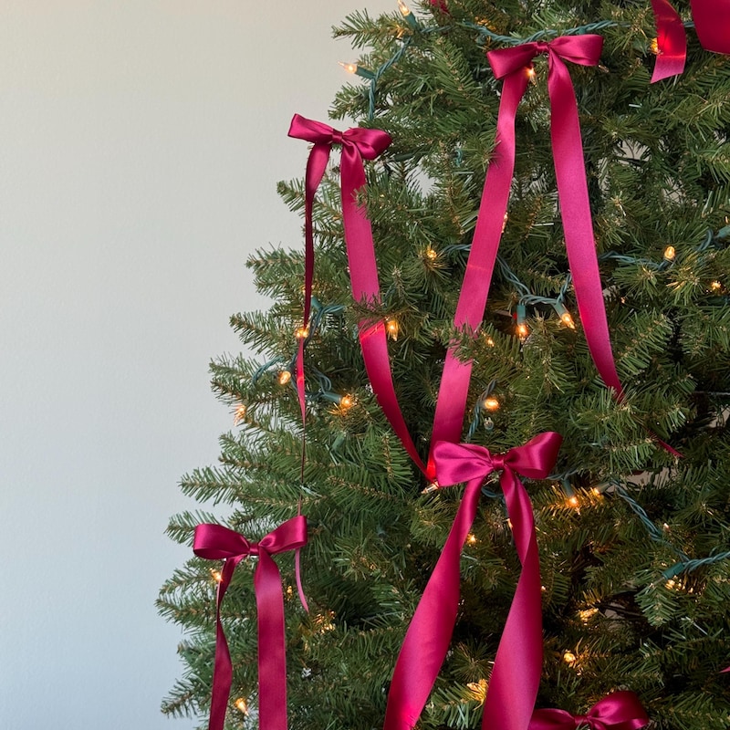 Christmas Tree Bows - Etsy
