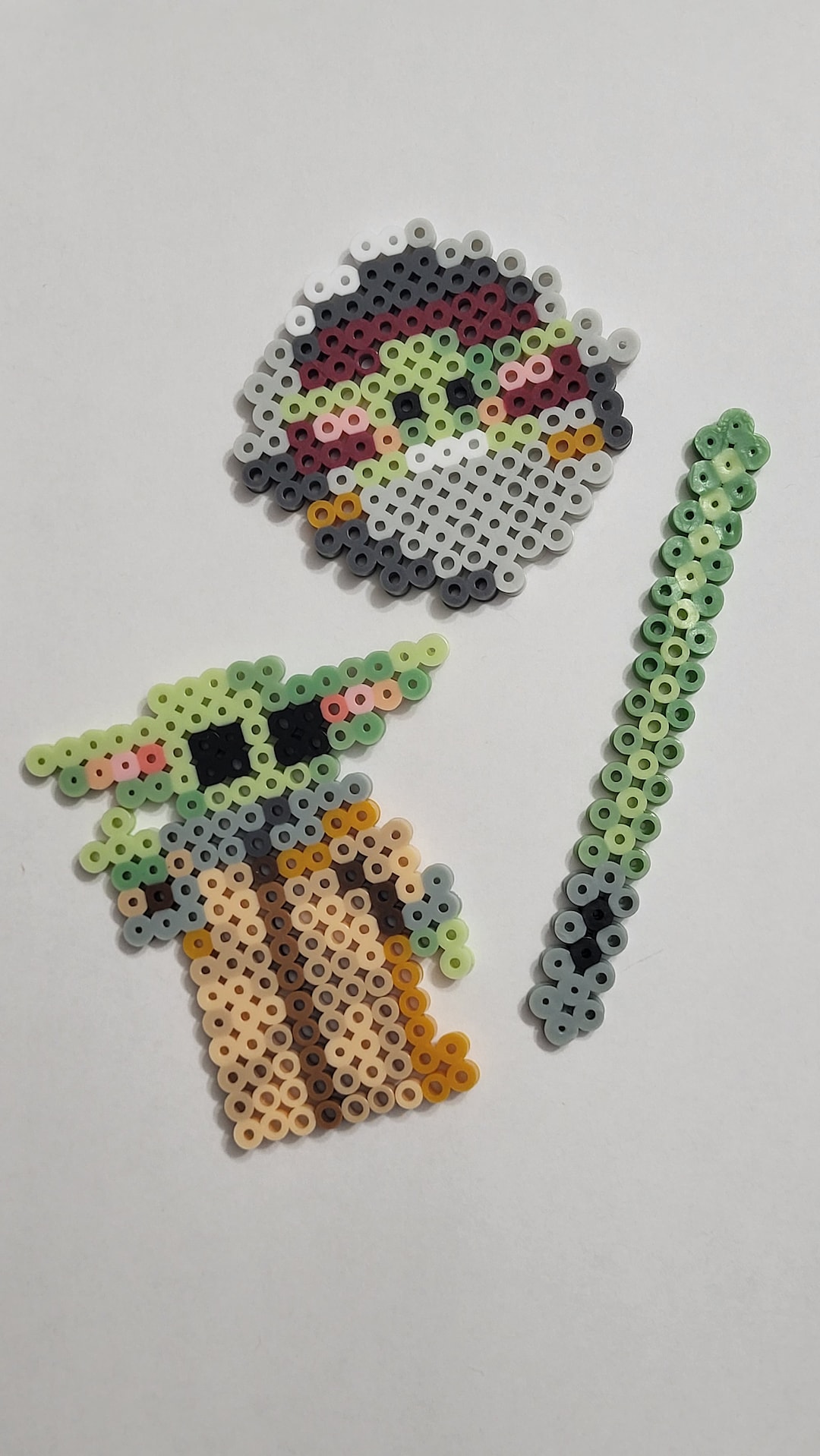 Baby Yoda Inspired Perler Beads - Etsy