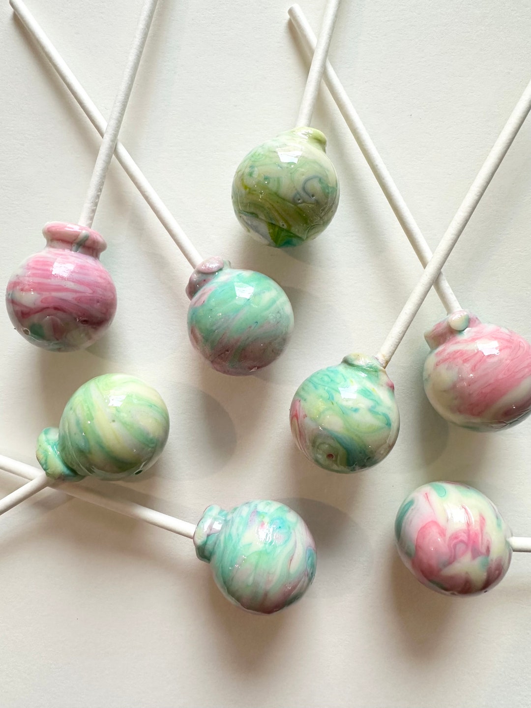 Fruity Cough Drop Lollipops Set of 8 - Etsy