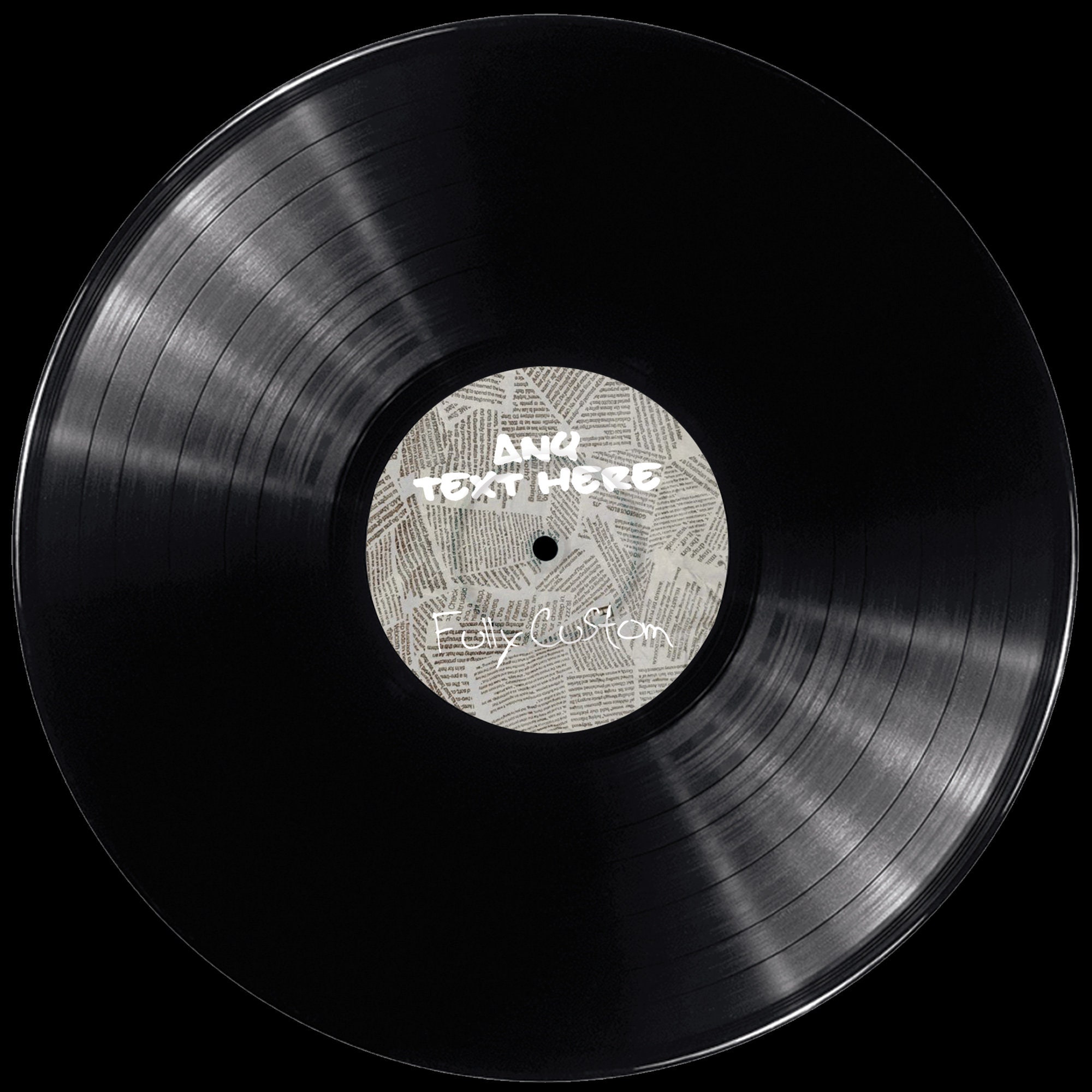 Vinyl Cover Art Template - Etsy