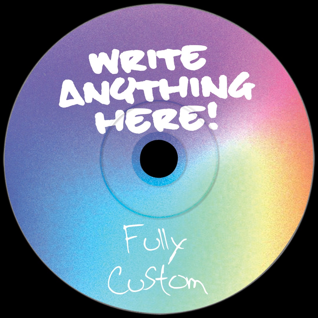 CD Cover Art Template - Etsy