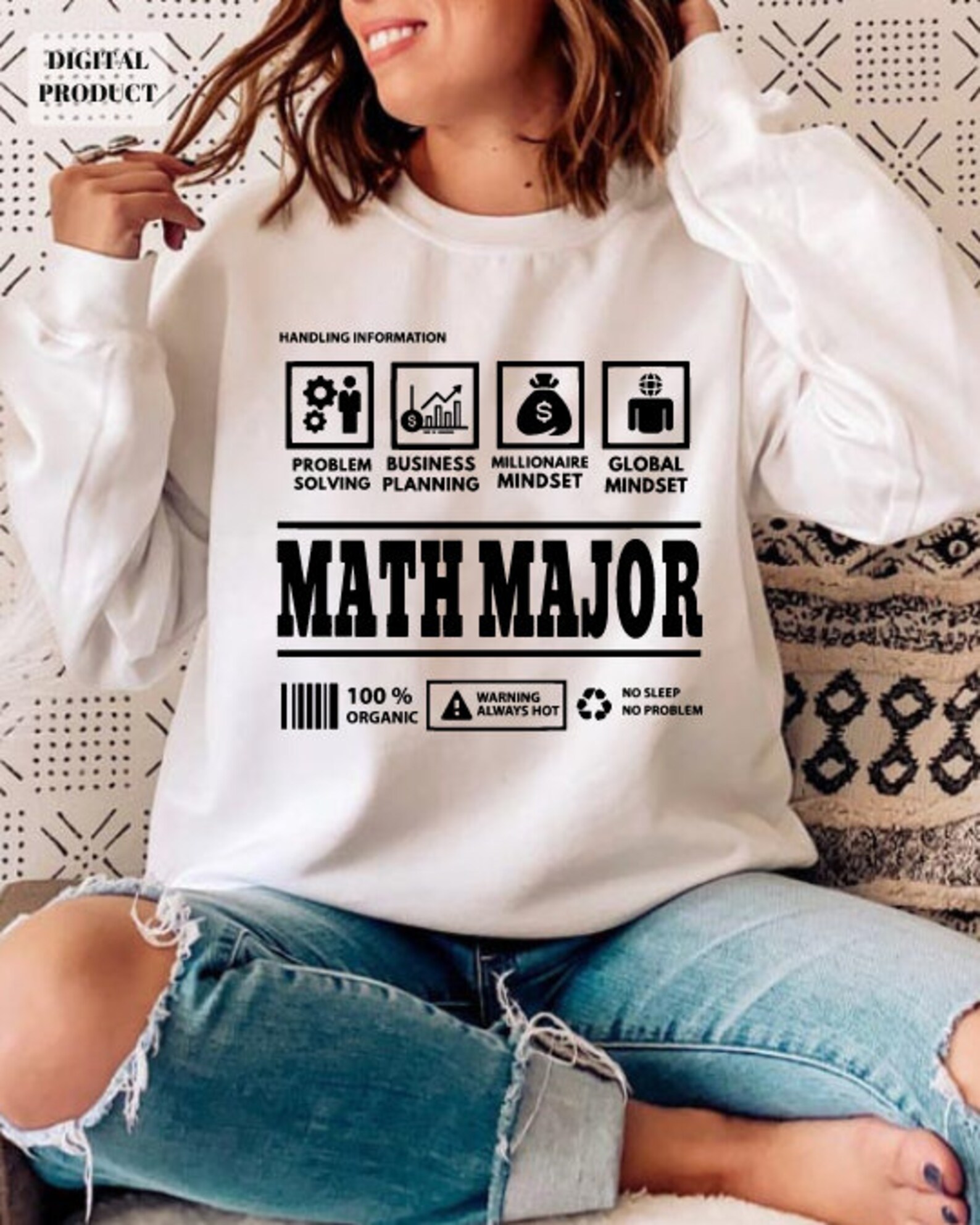 Math Major Definition SVG PNG: College Course Shirt Design (digital ...