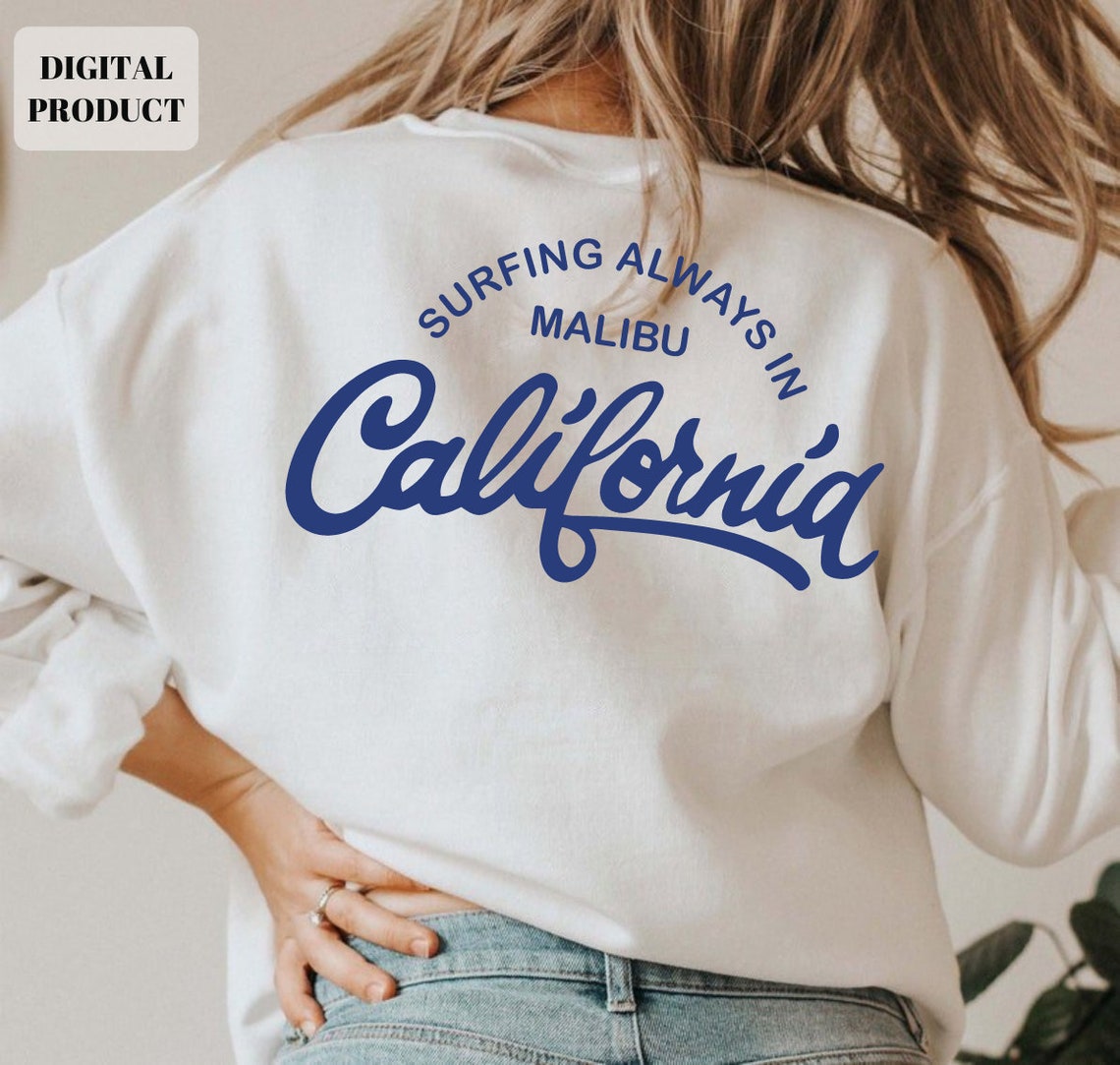 Malibu California Svg Png Malibu Svg Surfing in Malibu Svg | Etsy