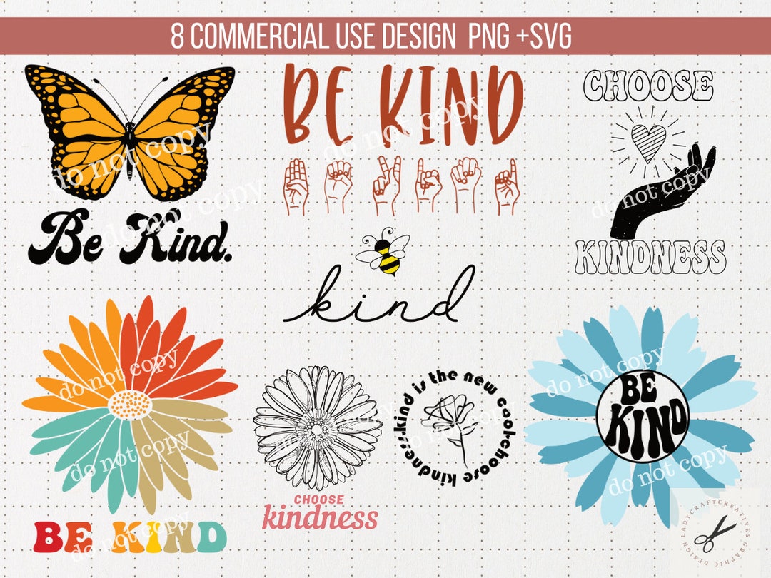 Kindness Svg, Be Kind Sign Language Svg, Kind Svg Files | 8 Shirt ...