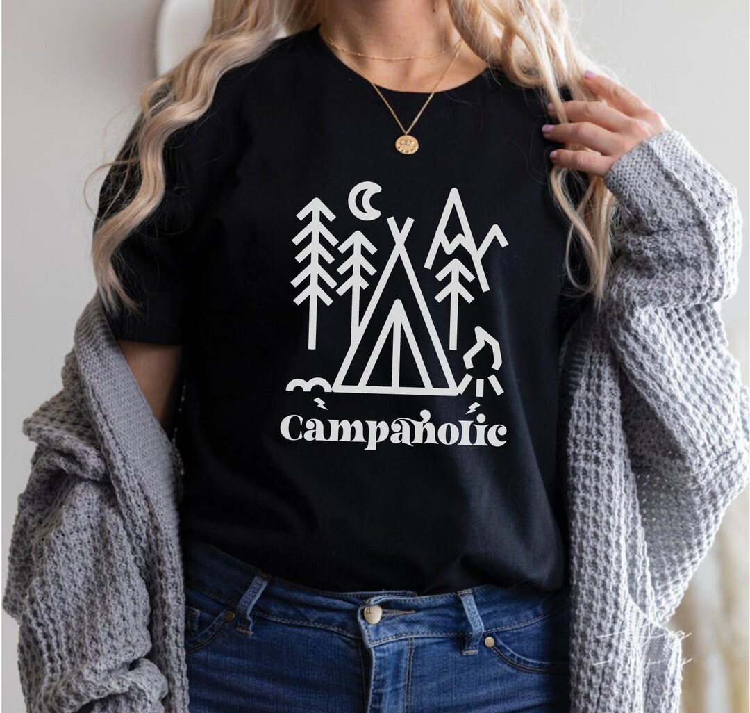 Campaholic Svg, Camp Svg, Camping Svg for Cricut, Adventure Svg Eps Png ...