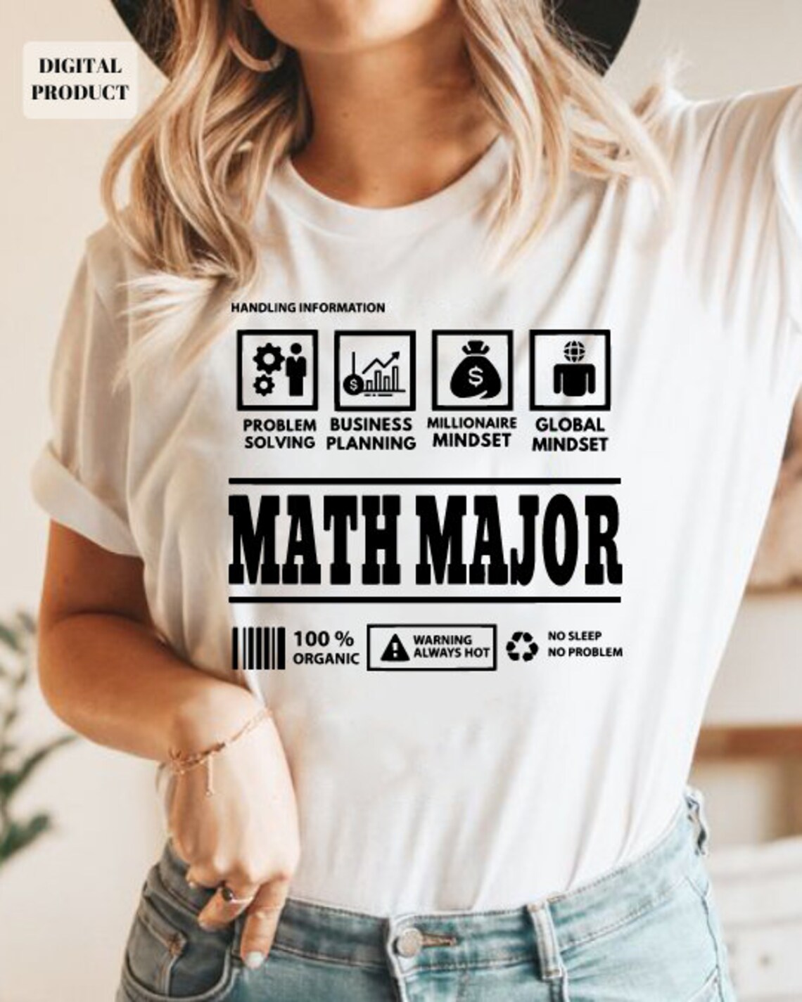 Math Major Definition SVG PNG: College Course Shirt Design (digital ...