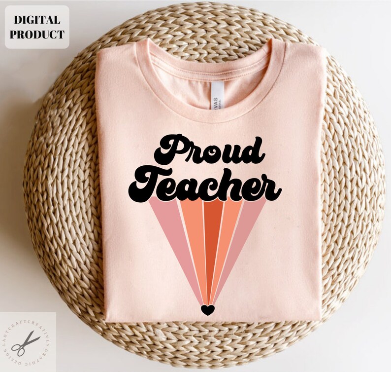 Proud Teacher Svg Png, Teacher Life Teacher Gift Svg, Teacher Quote ...