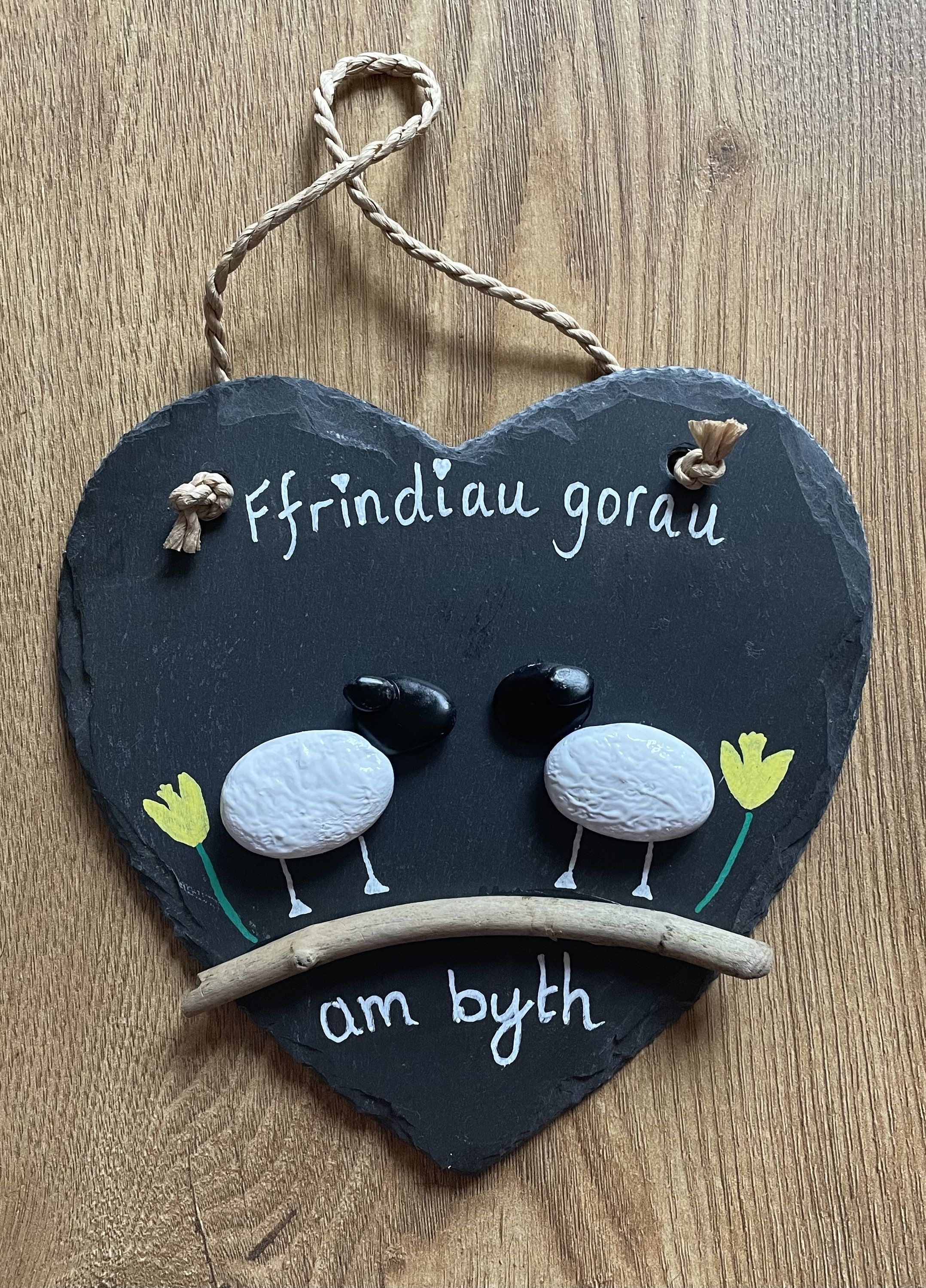 Ffrindiau gorau am byth best friends forever welsh slate | Etsy