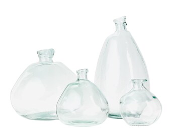 Large Glass Vase - Etsy