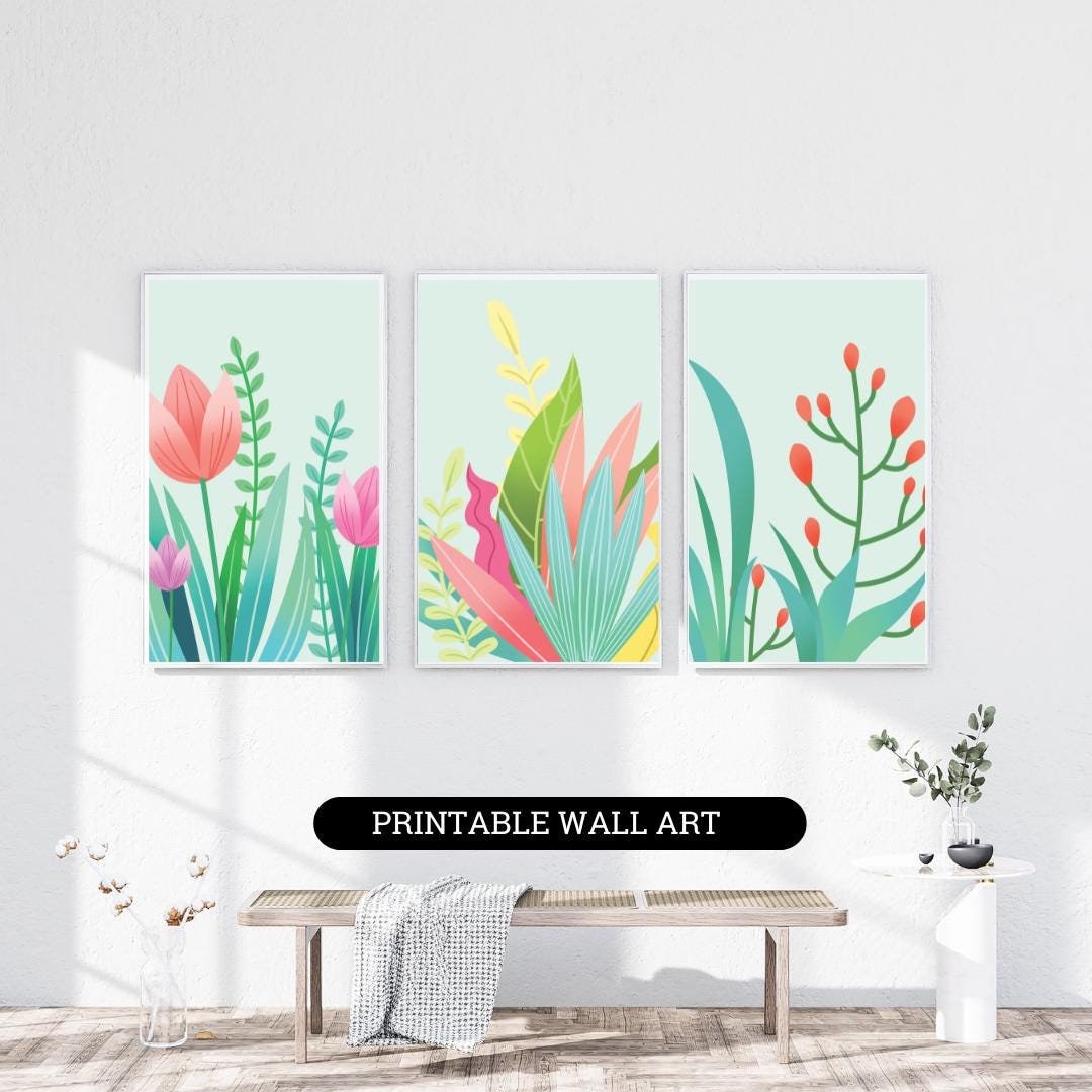 Instant Download Printable Wall Art - Ready to Print Modern Printable ...