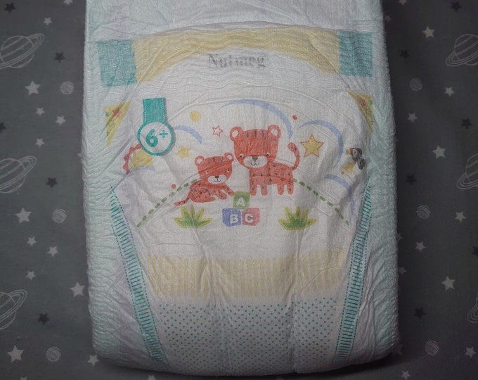 ABDL Modified Jungle Print Adult Diapers in Baby Diaper Print - Etsy