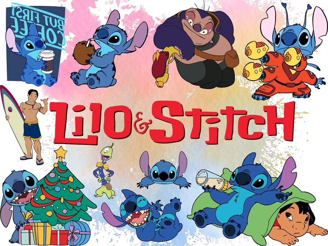 Lilo and Stitch Svg Bundle Files, Lilo and Stitch Svg for Cricut ...