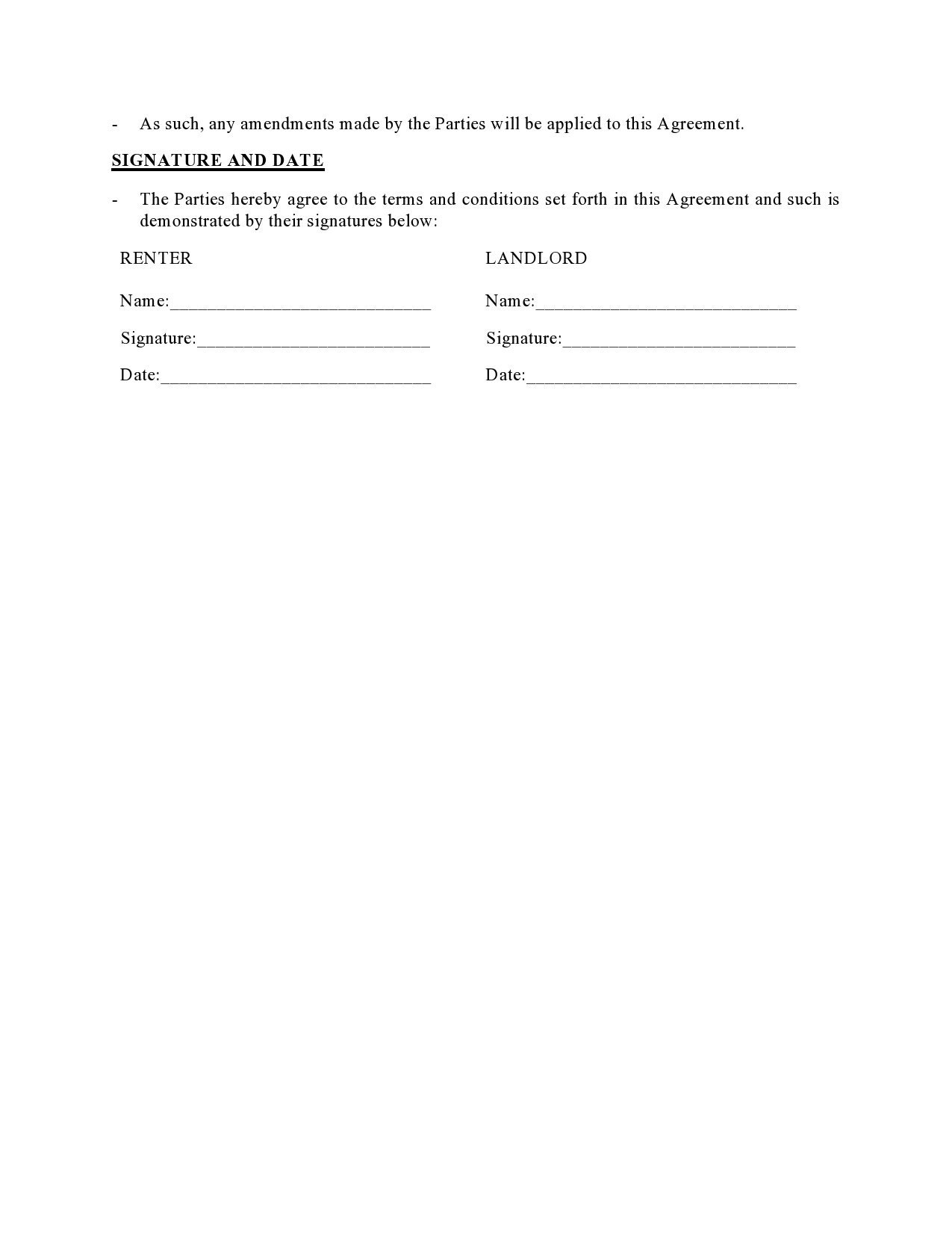 Basic-rental-agreement-template - Etsy