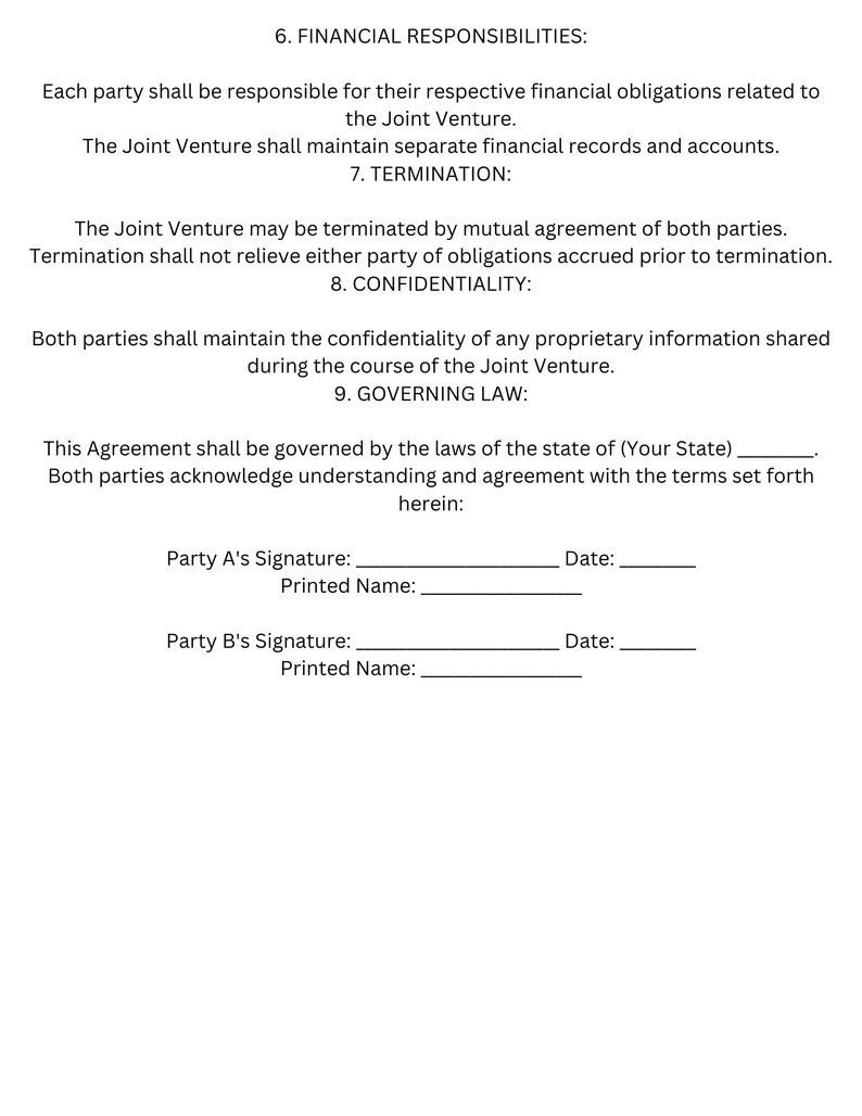 Licensing Agreement Template - Etsy