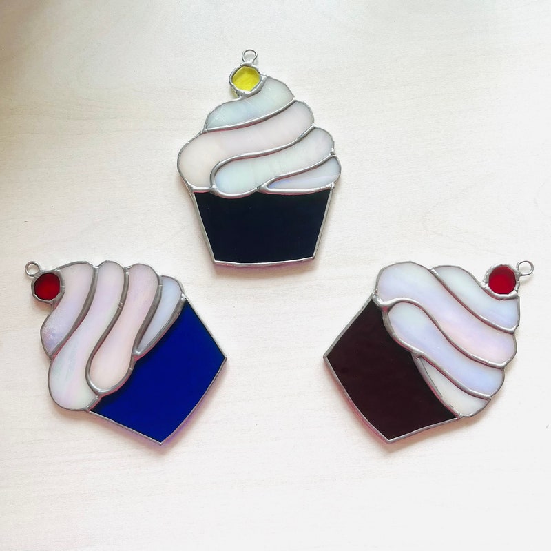 Glass Cupcakes - Etsy