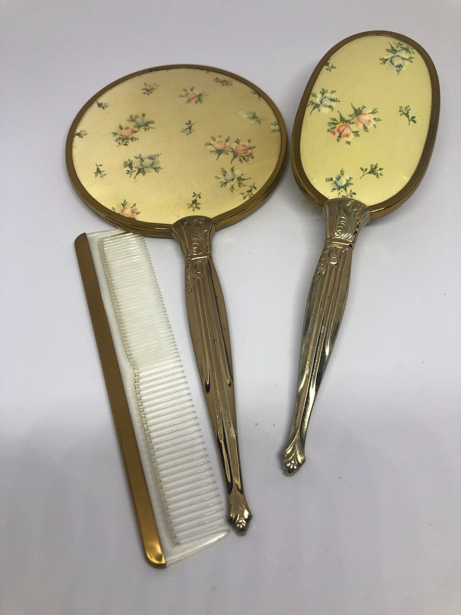 Vintage Dressing Table 3 Pc. Set. - Etsy