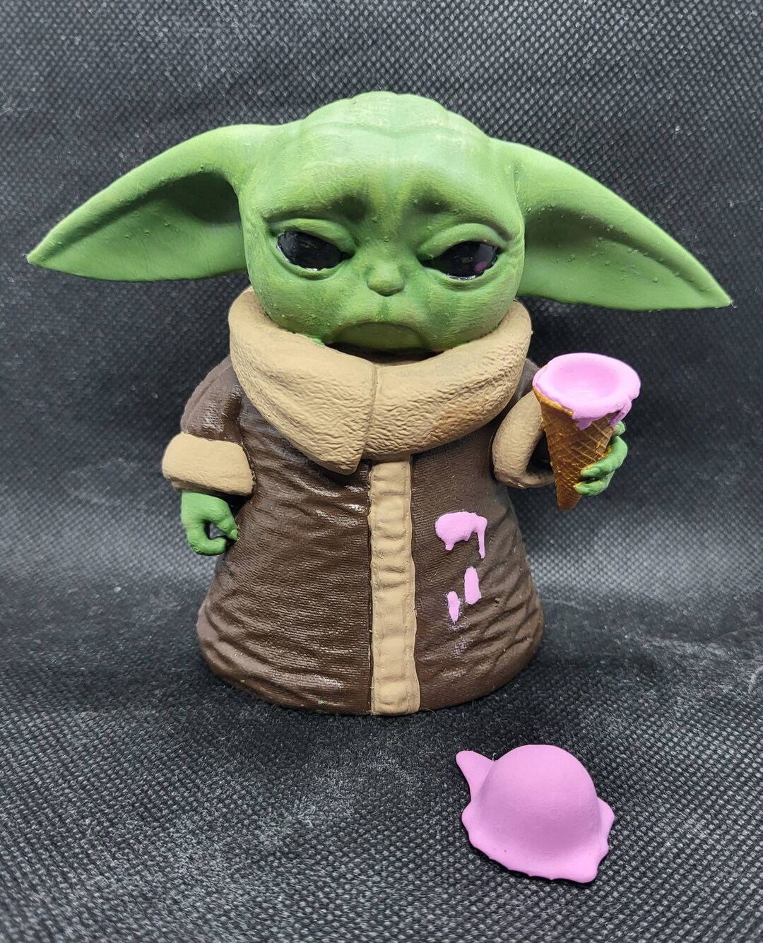 Sad Ice Cream Grogu - Etsy