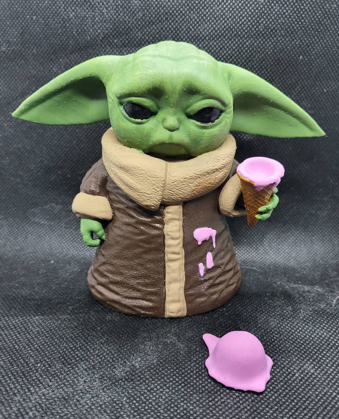 Sad Ice Cream Grogu - Etsy