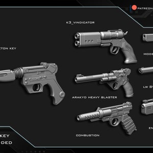 Build Your Own Blaster Kit Skeleton Key - Etsy