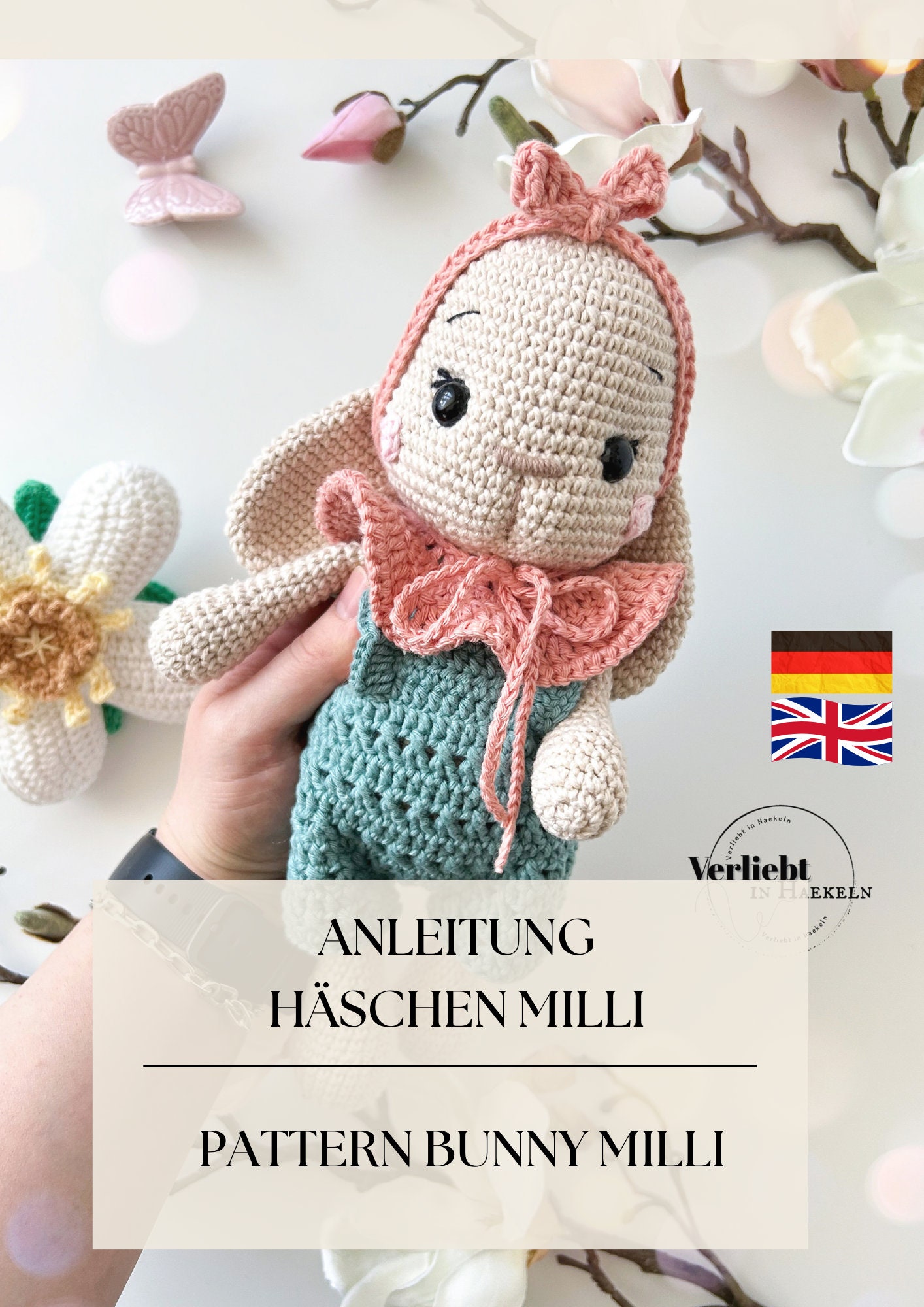 Instructions Bunny Milli / Pattern Bunny Milli - Etsy