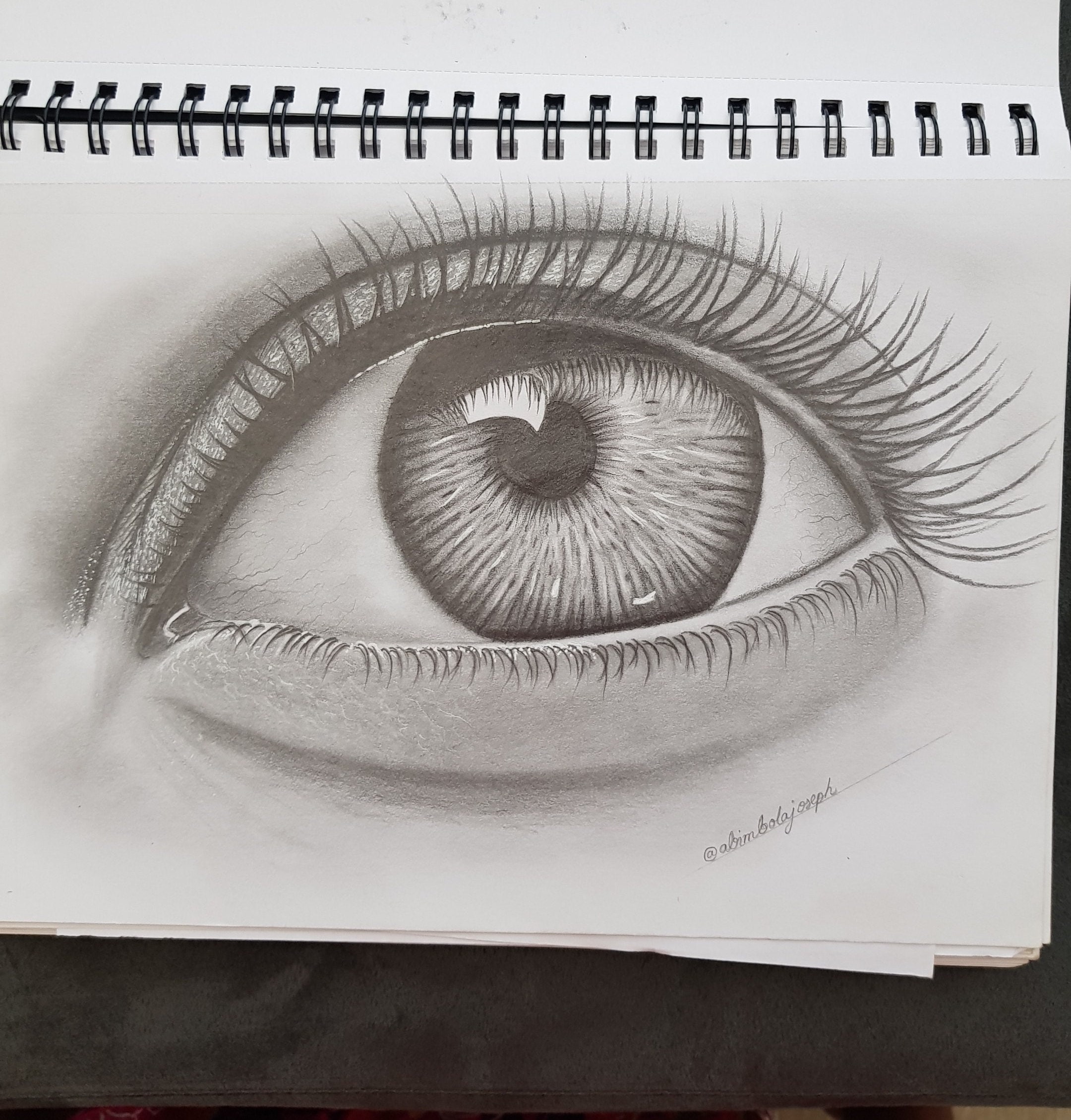 Eye Drawing Gaze of Grace Realism Eye Art Printable Charcoal - Etsy