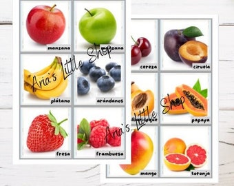 Real Pictures Flash Cards - Etsy