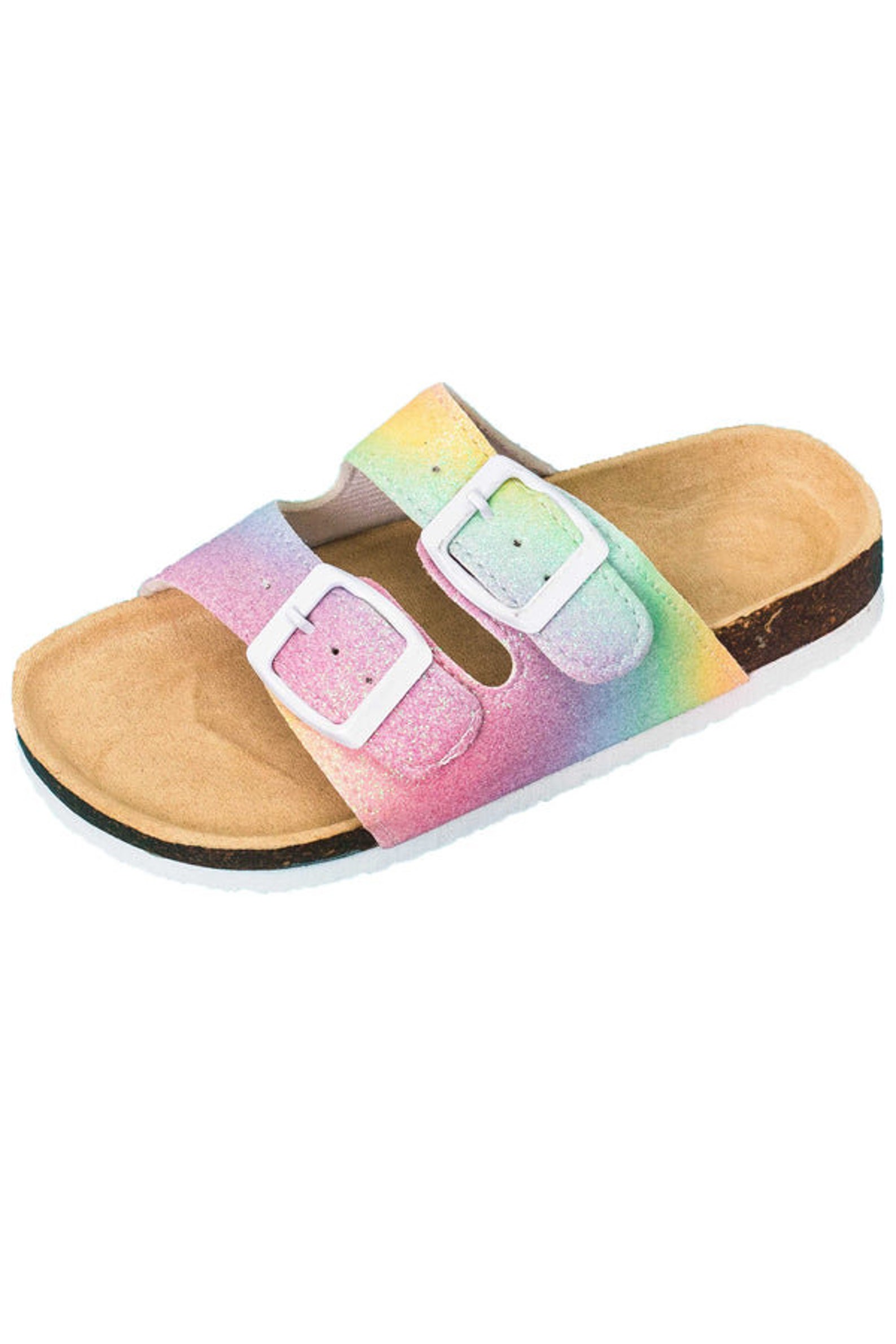 Pastel Rainbow Sandals Toddler/girl Sandals Spring Summer - Etsy