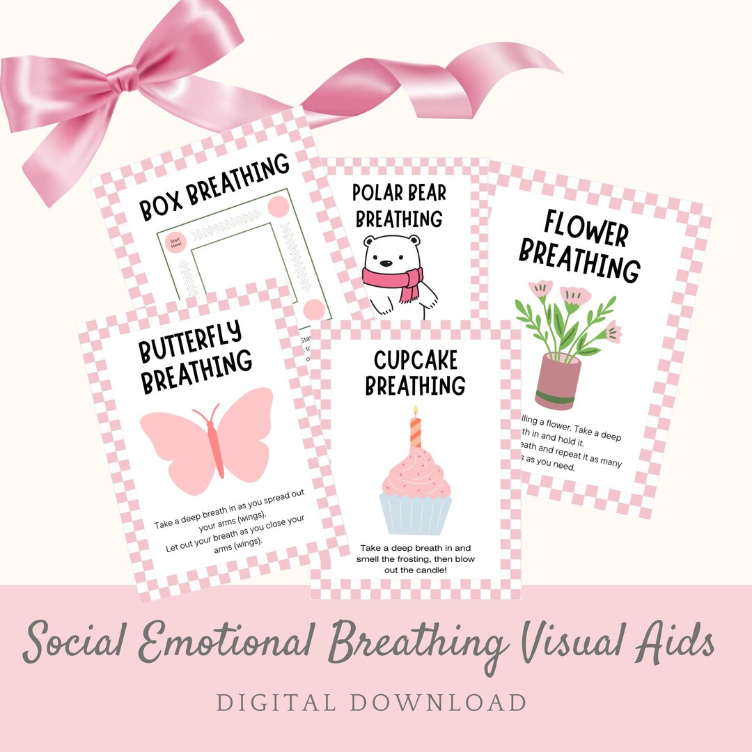 Printable Breathing Worksheets for the Classroom ~ Encourage Breathwork ...