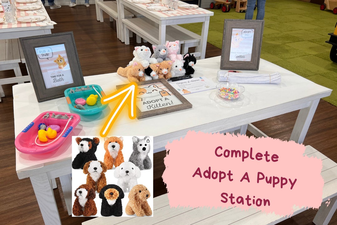 Adopt A Puppy Party, Adopt A Pet Birthday Party Girl, Adopt A Puppy ...