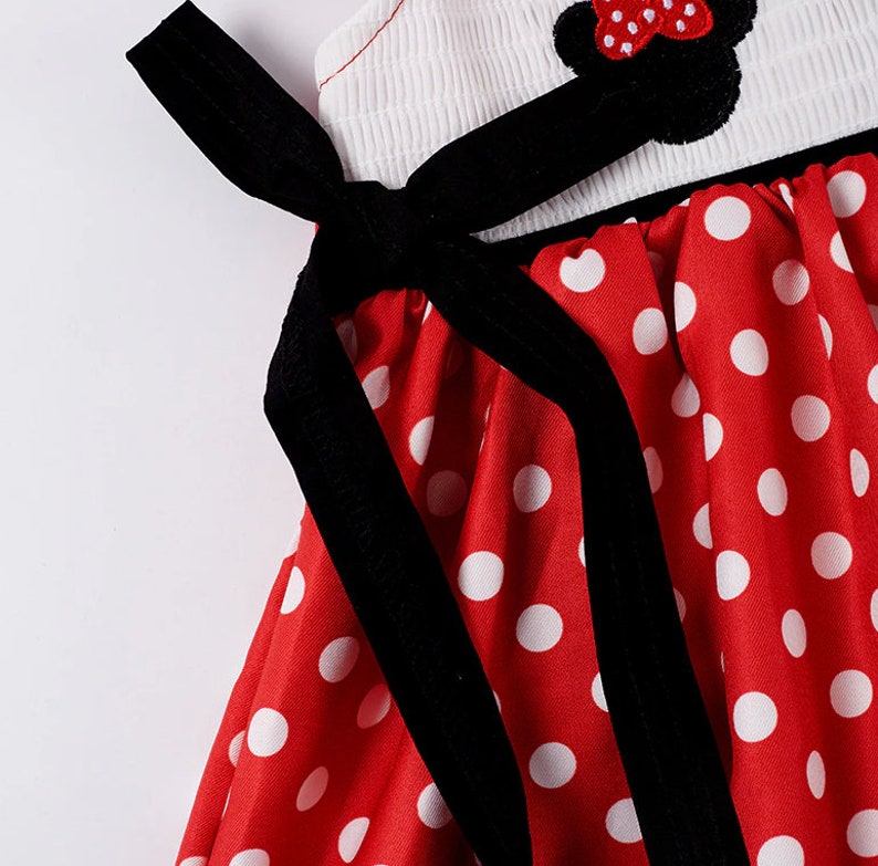 Minnie Mouse Smocked Dress Disney Girls Smocked Romper My - Etsy
