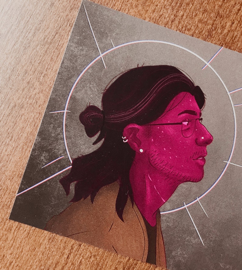 A5 Jonathan Sims Art Print the Magnus Archives - Etsy