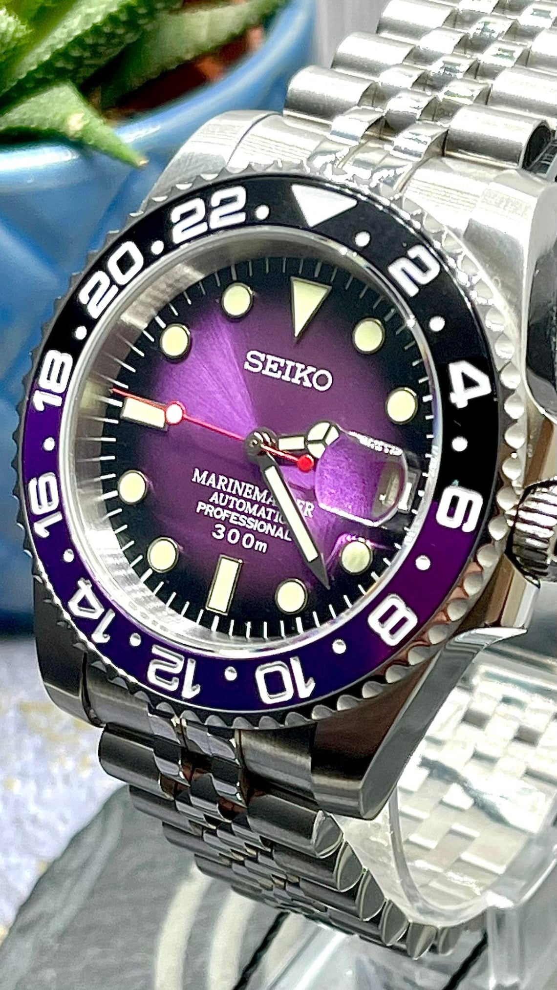 Seiko Joker Mod Custom Build Watch - Etsy Canada