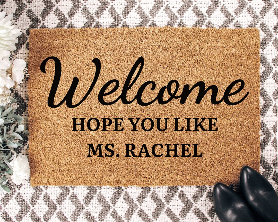 Hope You Like Ms. Rachel Doormat Ms. Rachel Door Mat Ms. - Etsy