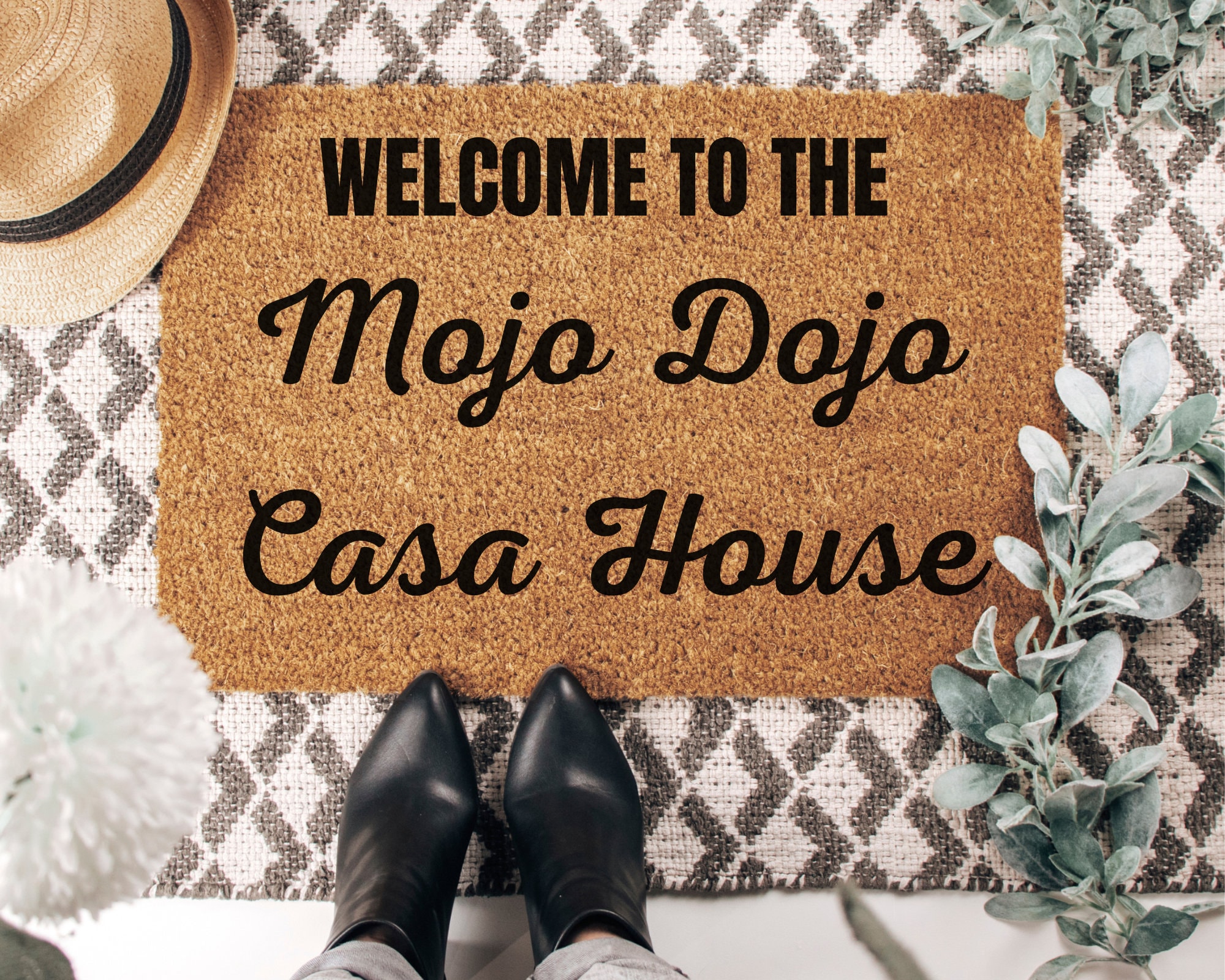 Welcome to The Mojo Dojo Casa House Doormat, Barbie Doormat sold by ...