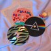 Graphic Hand-painted Cds. - Etsy