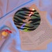 Graphic Hand-painted Cds. - Etsy