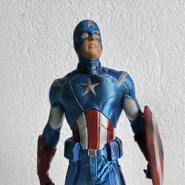 Captain America Mask - Etsy