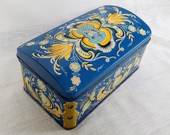 Norwegian Tin Box - Etsy