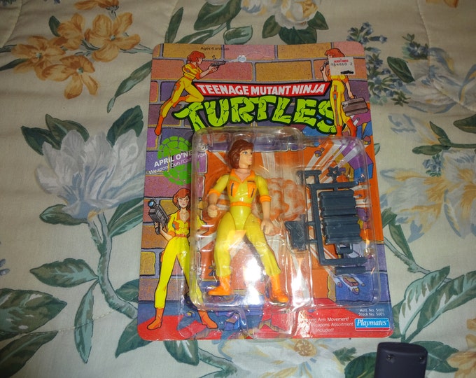 TMNT April O'neil 1990 Action Figure - Etsy