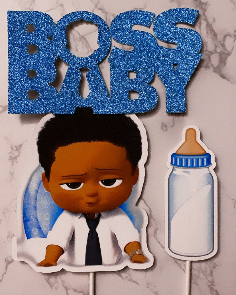 Boss Baby Cake Toppers 3 pc set | Etsy