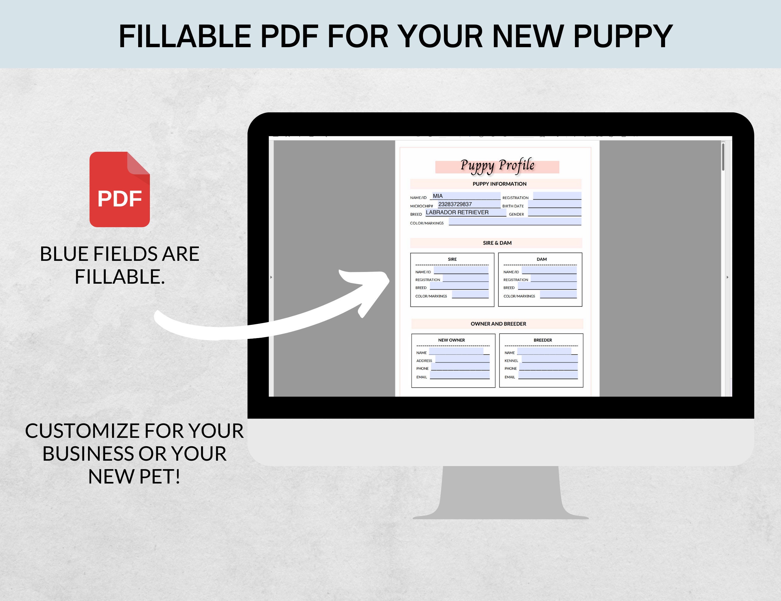 Breeder Bundle | Breeder Puppy Pack | Puppy Breeder Certificate | New ...