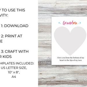 Valentine's Day Handprint Craft, Footprint for Baby, Preschool Activity ...